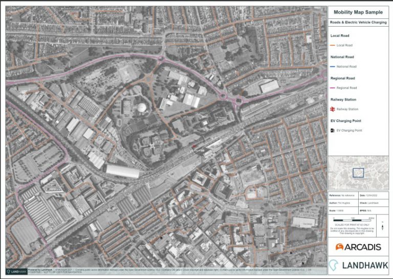 Mobility Maps for EV Charging From LandHawk