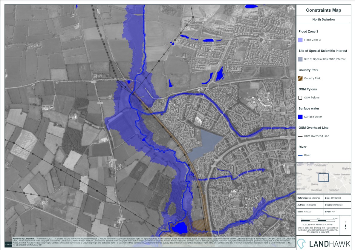 Environmental Constraints Maps for Land Development Suitability Environmental Constraints Maps for Land Development Suitability